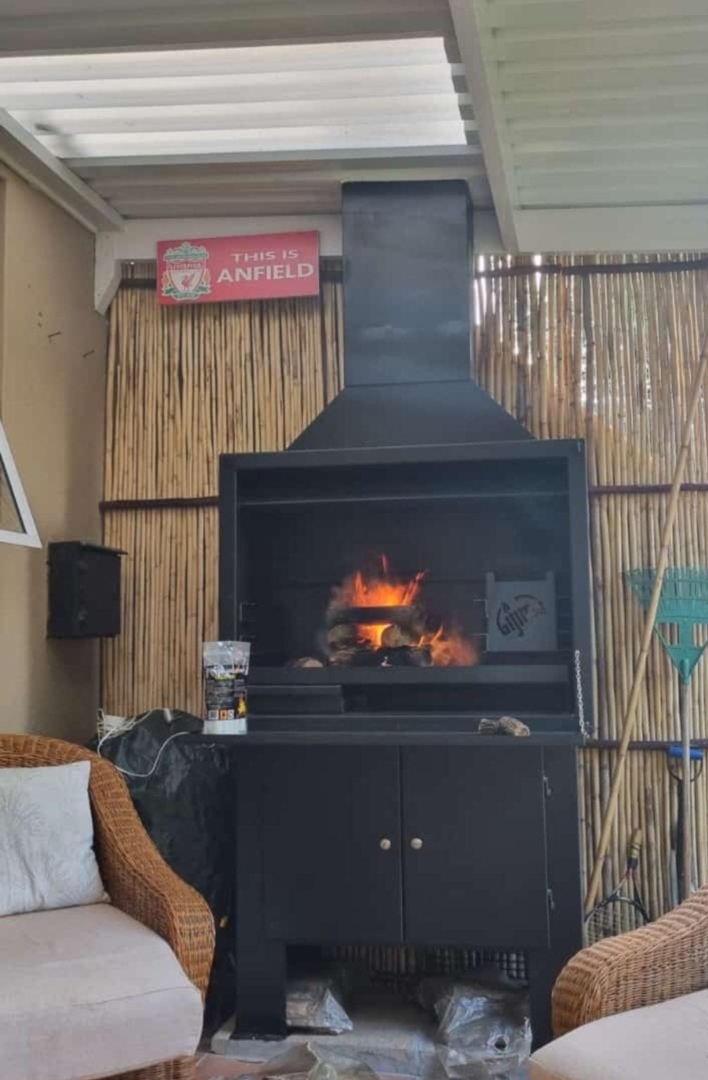 Cabinet Freestanding Braai Unit - Gijima Braais