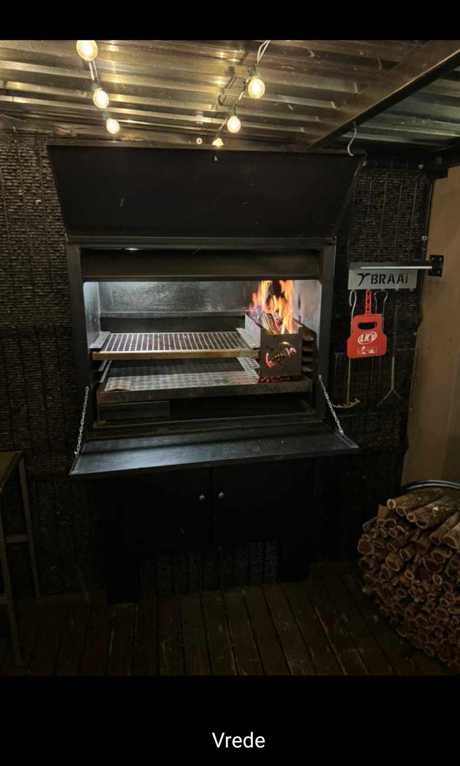 Cabinet Freestanding Braai Unit - Gijima Braais